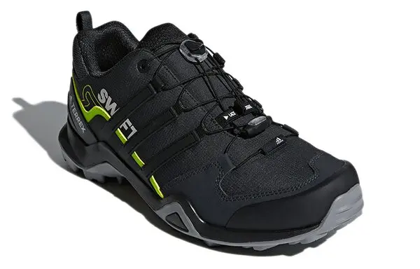 Adidas Swift R2 Athletic Sneakers - Black/yellow