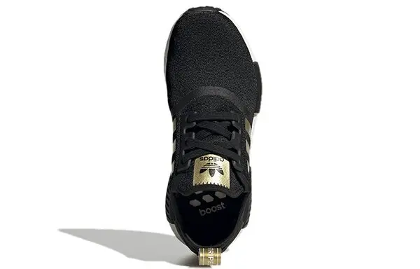 Adidas Nmd_r1 Sneakers With Metallic Detailing - Black