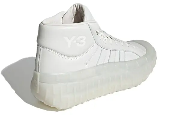 Adidas Y-3 Gr.1p High Top Sneakers - White