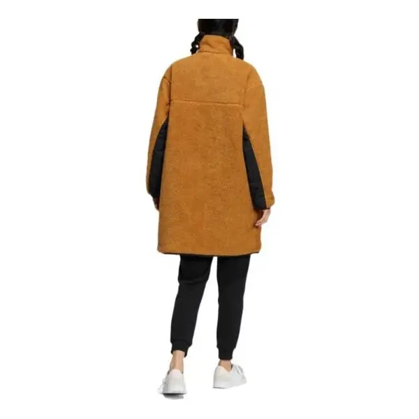 Adidas Neo Colorblock Logo Print Stand Collar Jacket