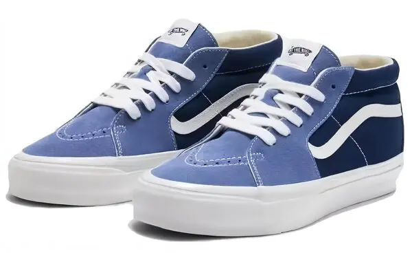 VANS Sk8-mid 83 Shoes - Blue/white