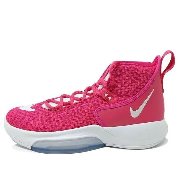 Nike Zoom Rize Tb 'kay Yow' Basketball Sneakers - Red/pink/white