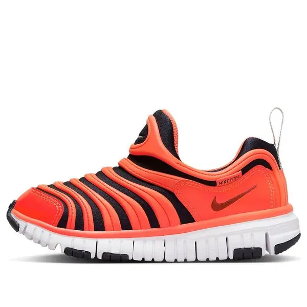 Nike Dynamo Free Sneakers - Orange/black