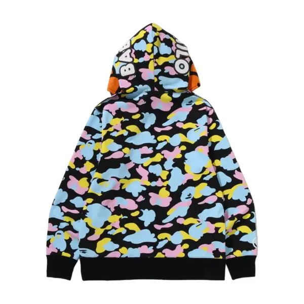 A BATHING APE Baby Milo Camouflage Full Zip Hoodie