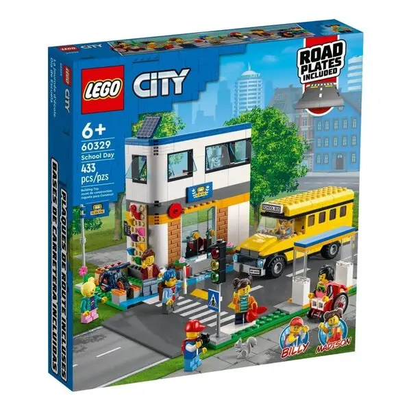 Lego City School Day Building Set - Muti-color