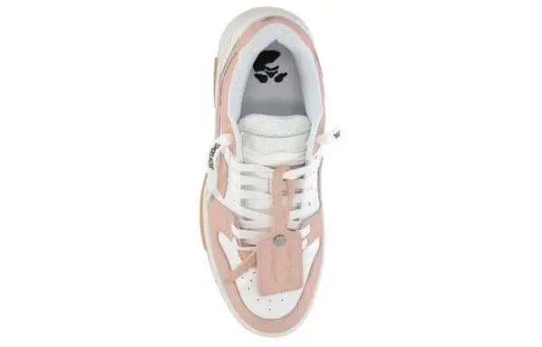 Off-White Out Of Office Low-top Sneaker - Tan/white