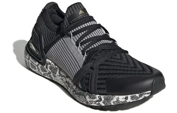 Adidas Stella Mccartney X Ultraboost 20 Snakeskin Boost Sneakers - Black