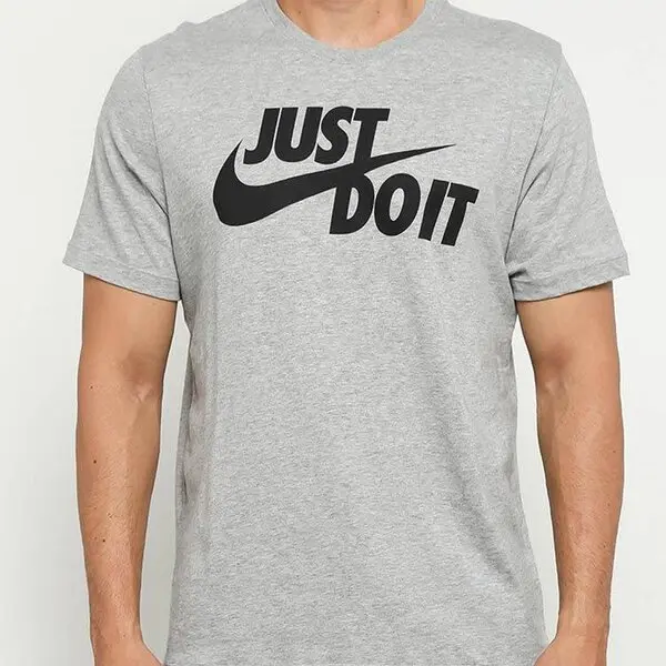 Nike Jdi Short Sleeve T-shirt - Gray