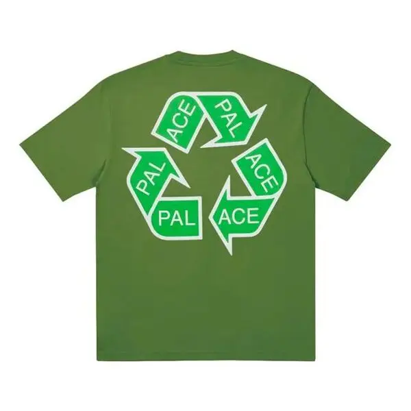 PALACE P Cycle T-shirt With Triangle Back Logo - Green