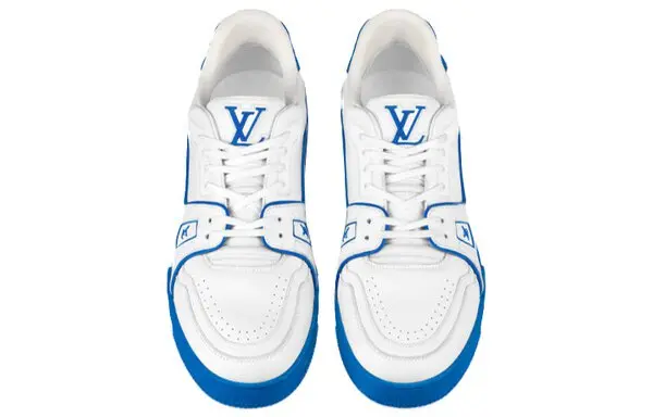 LOUIS VUITTON Trainers - Blue/white