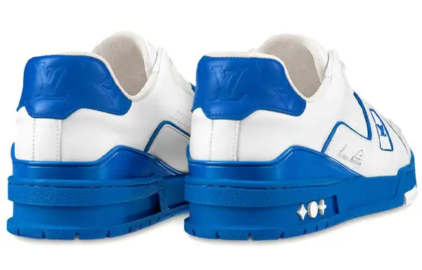 LOUIS VUITTON Trainers - Blue/white