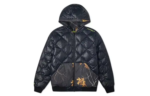 CONVERSE Reversible Quilted Camouflage Jacket