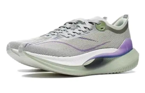 LI-NING Jue Ying 2.0 Essential Sneakers - Grey/purple/white