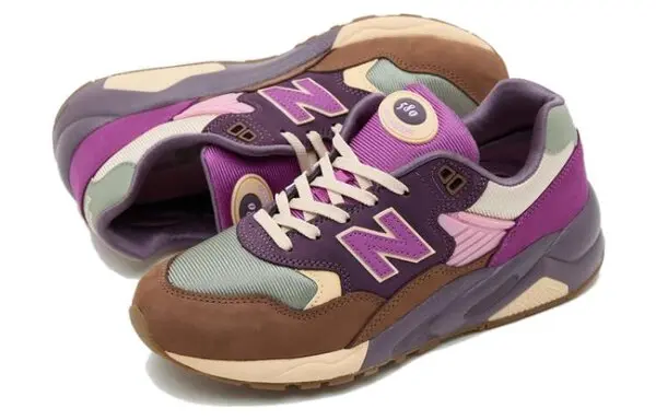 NEW BALANCE 580 Sneakers - Purple/plum