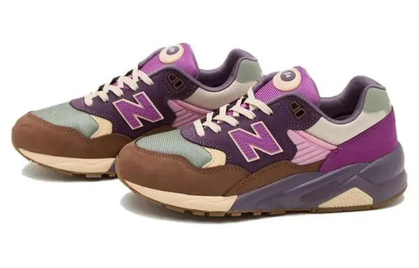NEW BALANCE 580 Sneakers - Purple/plum