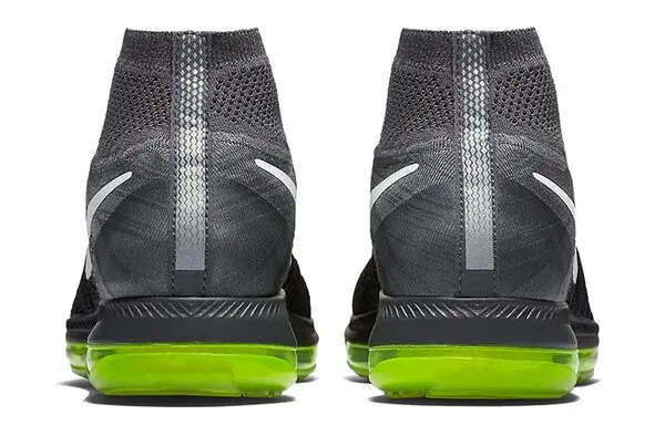 Nike Zoom All Out Flyknit - Black/white/green