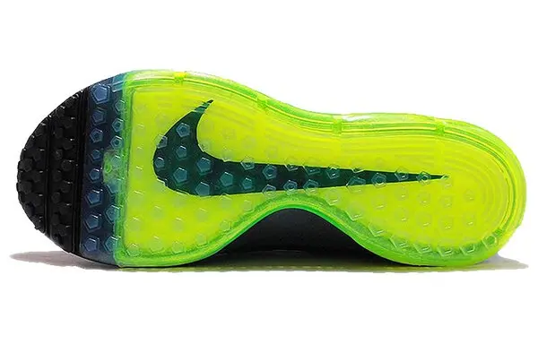 Nike Zoom All Out Flyknit - Black/white/green