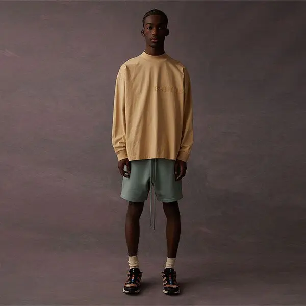 Fear Of God Long Sleeve Logo T-shirt