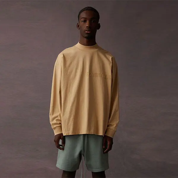 Fear Of God Long Sleeve Logo T-shirt