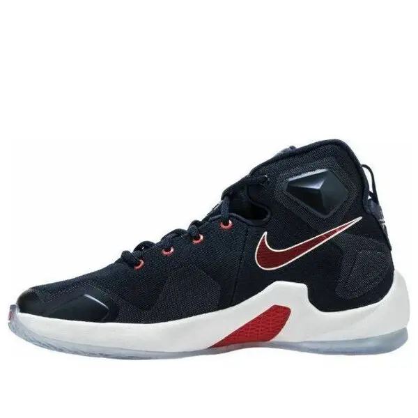 Nike Lebron 13 'usa' High Top Sneakers - White/blue/red