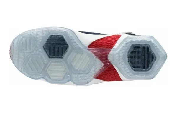 Nike Lebron 13 'usa' High Top Sneakers - White/blue/red