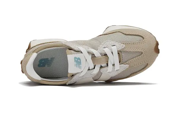 NEW BALANCE 327 Sneakers - Cream/yellow