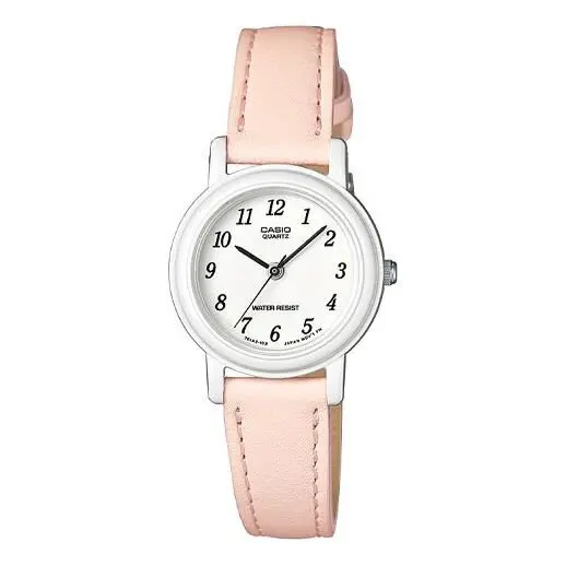 Casio Classic Leather Strap Watch - Light