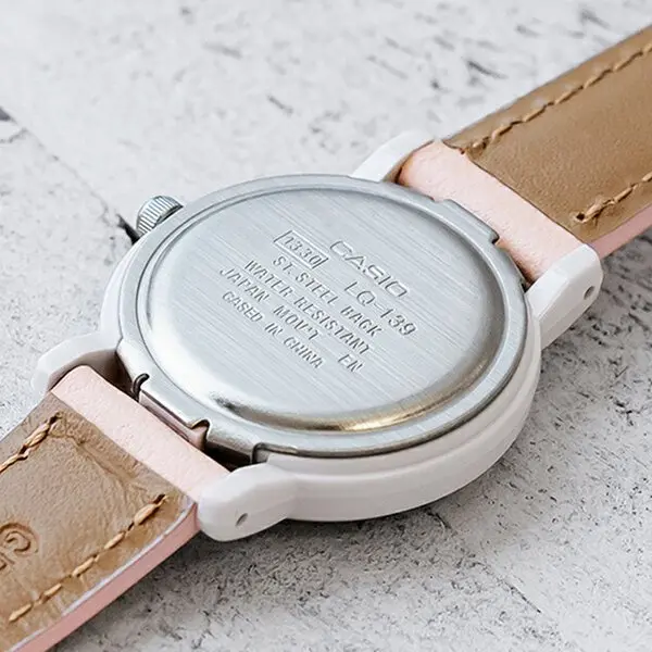 Casio Classic Leather Strap Watch - Light