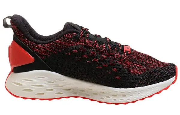 ANTA Running Series Sneakers - Black/red/white