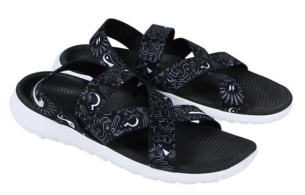 Nike Roshe One Sandal Print - Black/white