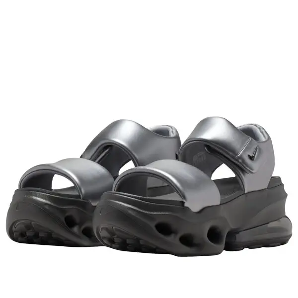 Nike Max Halo Sandals - Metallic Cool Grey/black/anthracite