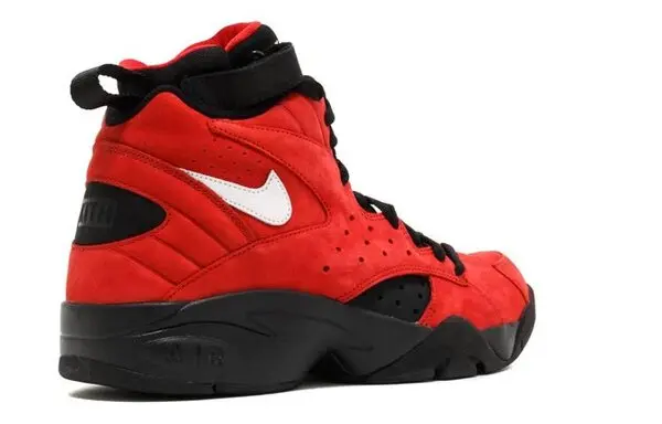 Nike Kith X Air Maestro 2 High Top Sneakers - Red/black