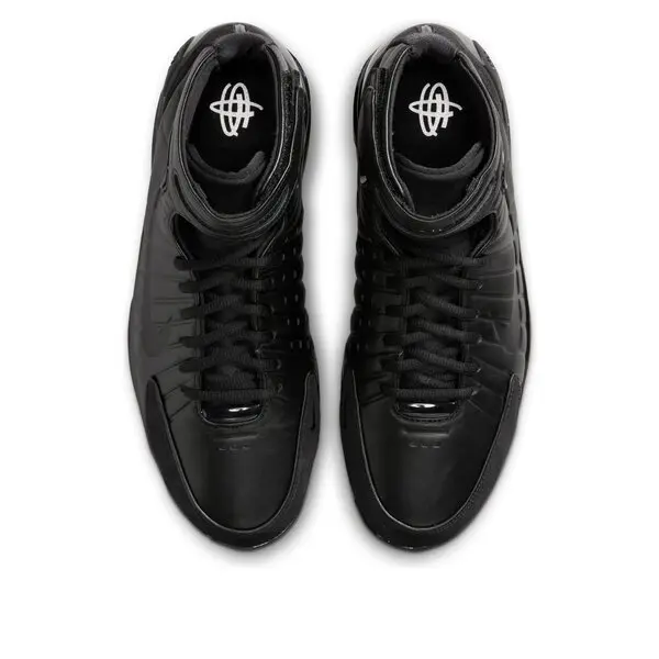 Nike Zoom Huarache 2k4 High Top Sneakers - Black/black