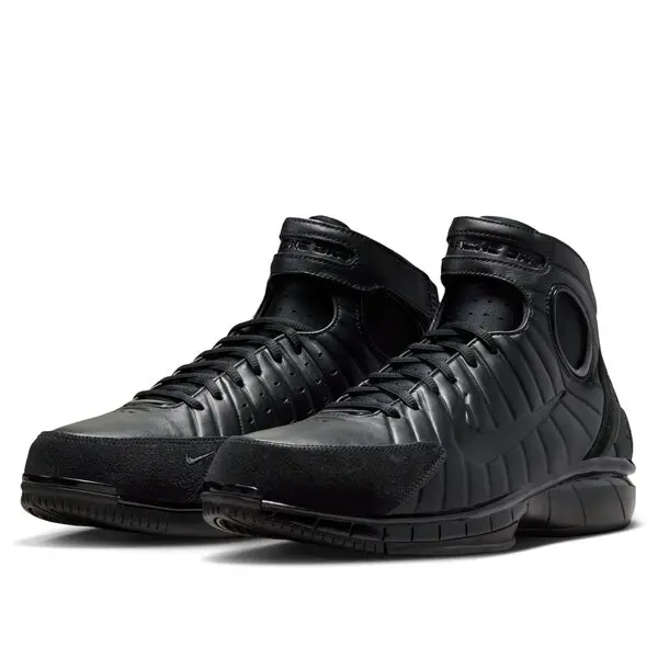 Nike Zoom Huarache 2k4 High Top Sneakers - Black/black