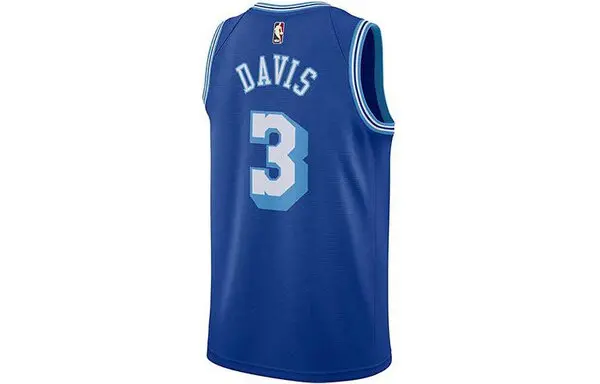 Nike Los Angeles Lakers Davis Retro Basketball Jersey
