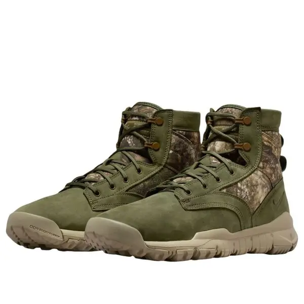 Nike Sfb Combat Boots - Rough Green/bamboo/umber
