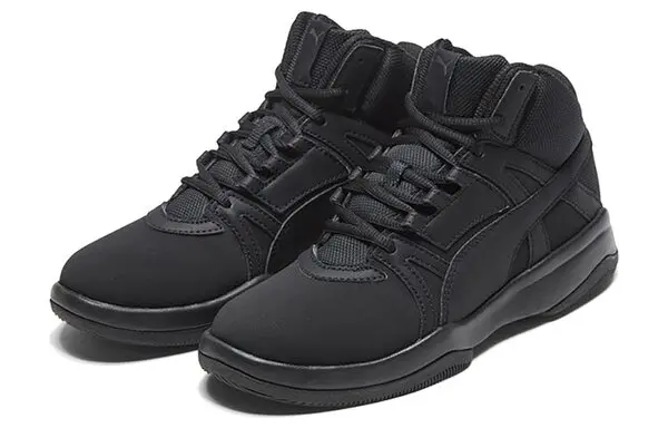 PUMA Rebound Street Mid Sneakers - Black