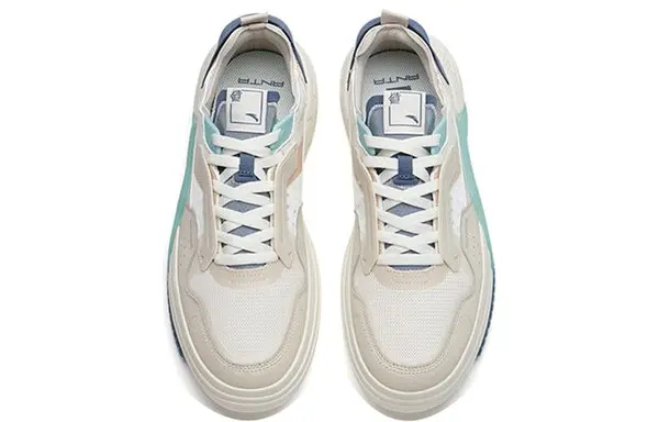 ANTA Away Pro Low "off White Blue" Sneakers