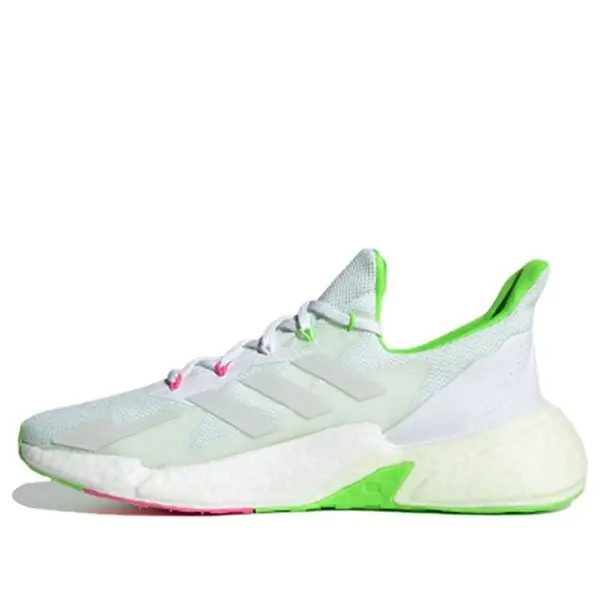 Adidas X9000l4 Low Top Sneakers - White/green/red