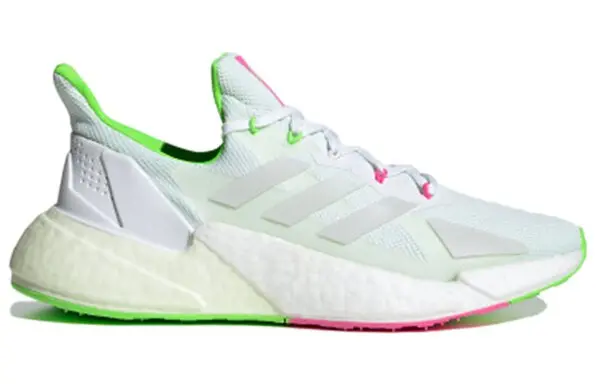 Adidas X9000l4 Low Top Sneakers - White/green/red