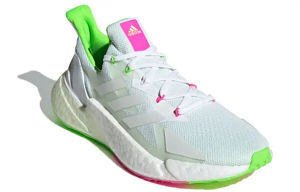 Adidas X9000l4 Low Top Sneakers - White/green/red
