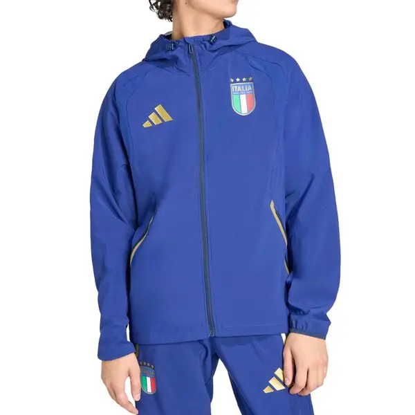 Adidas Italy Tiro Travel Full Zip Windbreaker