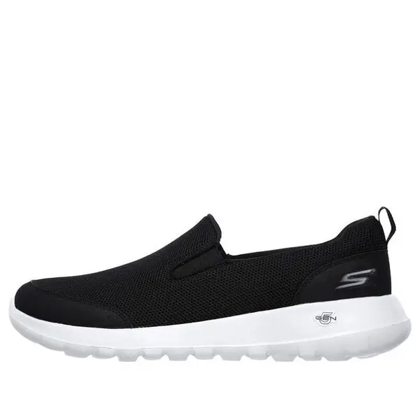 Sketchers Go Walk Max Slip-on Sneakers - Black/white