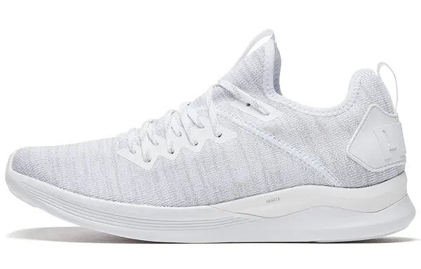PUMA Ignite Flash Evoknit Low Top Sneakers - White