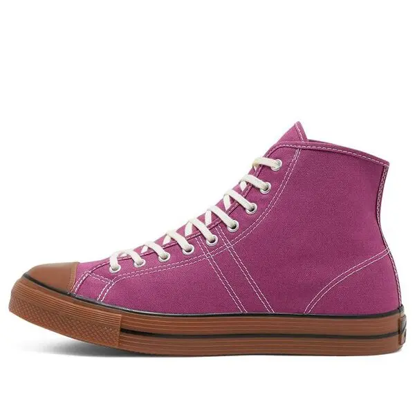 CONVERSE Canvas Lucky Star High Top Sneakers - Red/yellow