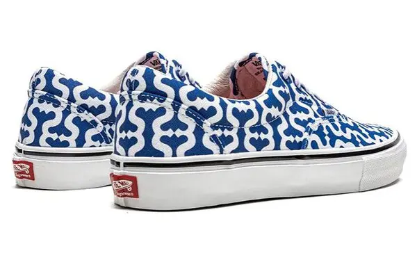 VANS Supreme X Era "monogram S Royal" Sneakers - Blue/white