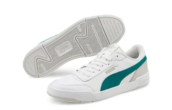 PUMA Caracal "white Parasailing" Sneakers - White/green