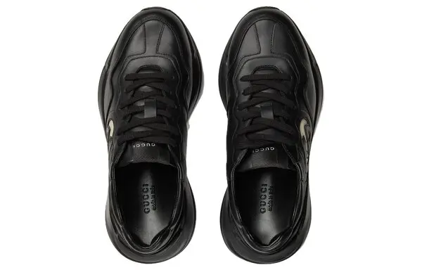 Gucci Rhyton Leather Sneakers