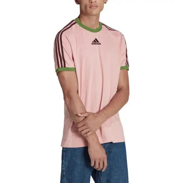 Adidas Logo T-shirt With Contrast Trim