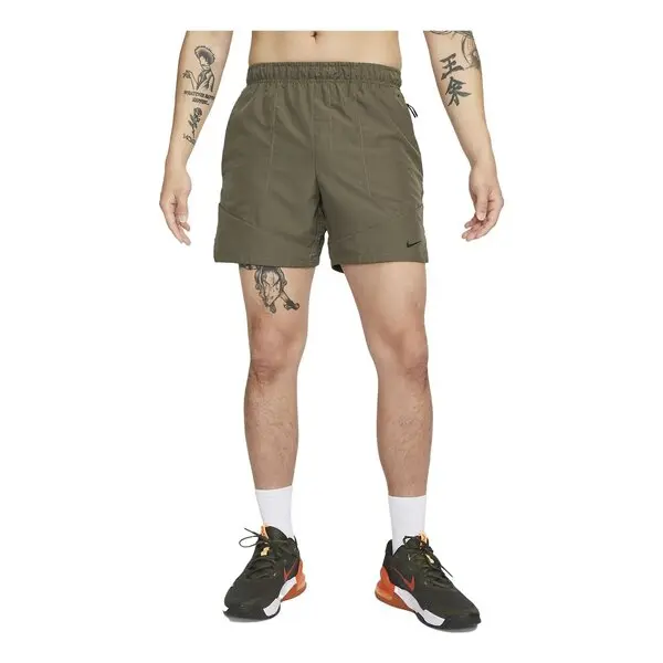 Nike Dfadv Aps 6-inch Utility Shorts - Olive Green/black